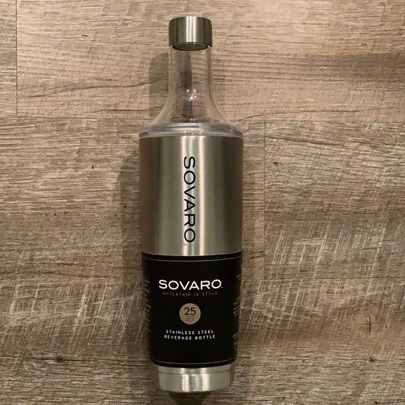 Sovaro | Dining | Sovaro Stainless Steel Insulated Beverage Bottle 25oz ...
